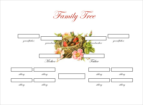 Family Tree Diagram Template - 20+ Free Word , Excel, PDF
