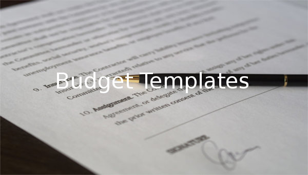 Budget Template – 212+ Free Word, Excel, PDF Documents Download