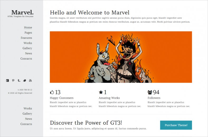 28+ Portfolio Website Themes & Templates | Free & Premium Templates