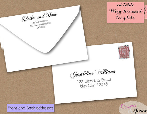 11 4x6 Envelope Templates