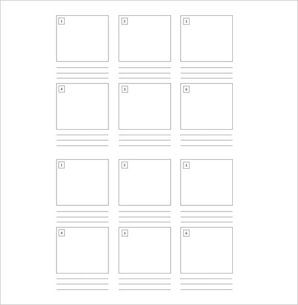 9+ Kids StoryBoard Templates - DOC, PDF, PSD