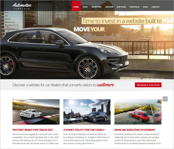 28+ Car Dealer Website Themes & Templates