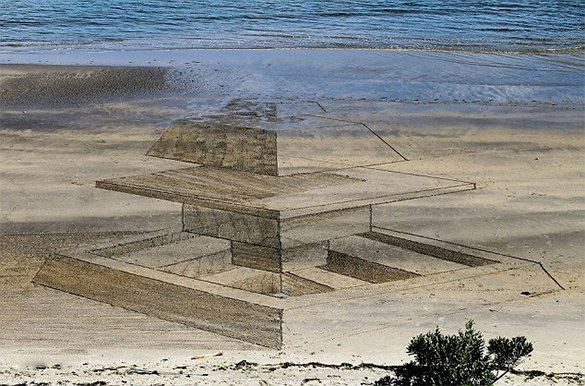 18+ Amazing 3D Beach Paintings That Will Inspire You