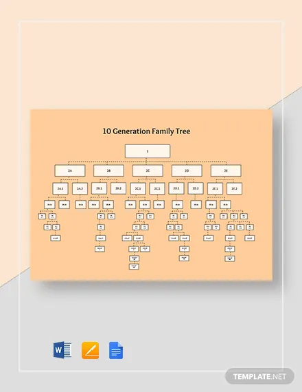 Family Tree Template - 24+ Free Word, Excel, PDF Format Download!