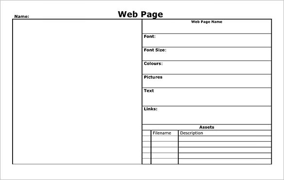 7+ Website StoryBoard Templates - DOC, PDF