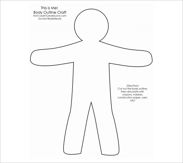24+ Body Outline Templates - PDF, DOC