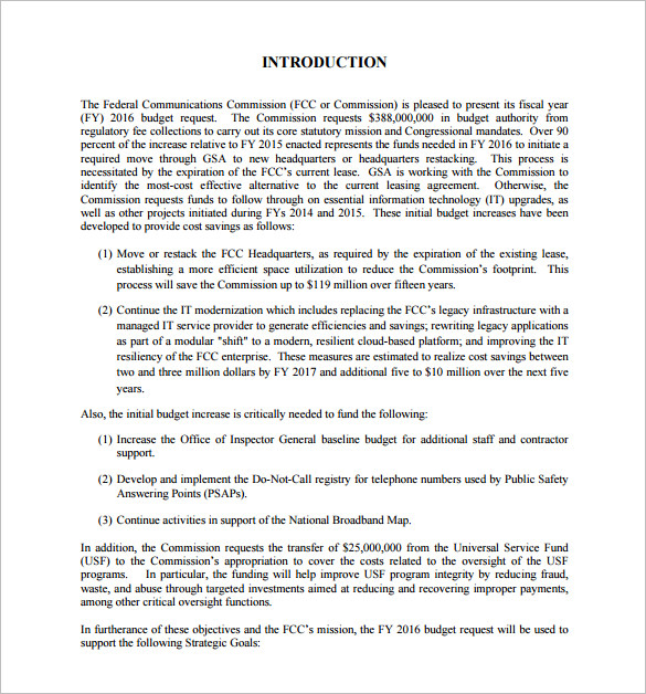 Budget Proposal Template - 22+ Free Sample, Example, Format Download!