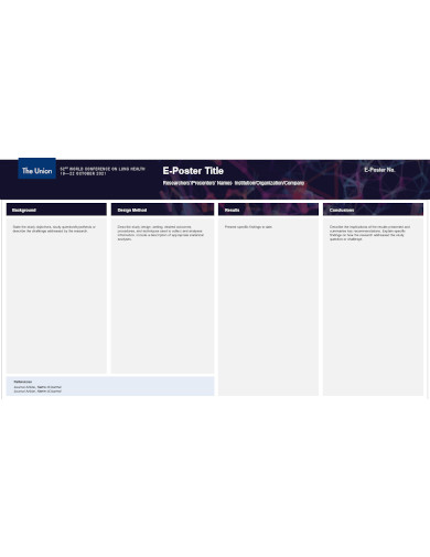 15+ PowerPoint Poster Templates - PPT