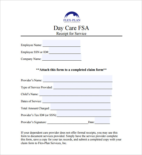 Free Printable Child Care Fee Payment Form Printable Forms Free Online