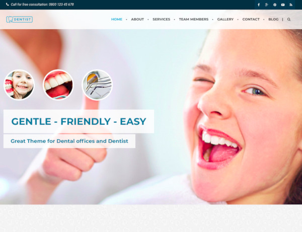 28+ Dental Website Themes & Templates
