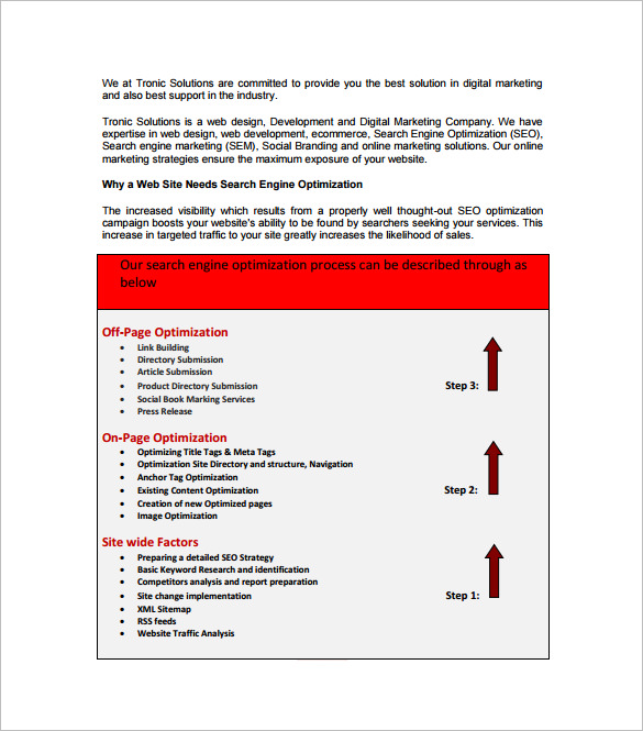 Marketing Proposal Template - 34+ Free Sample, Example, Format