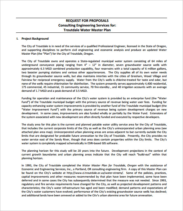 Consulting Proposal Template - 18+ Free Word, PDF Format Download