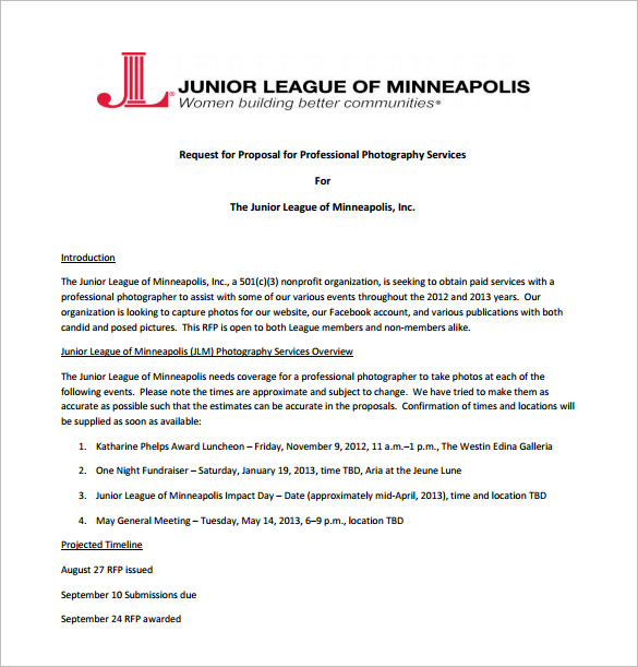 Event Proposal Template Proposal Templates Free Word Templates