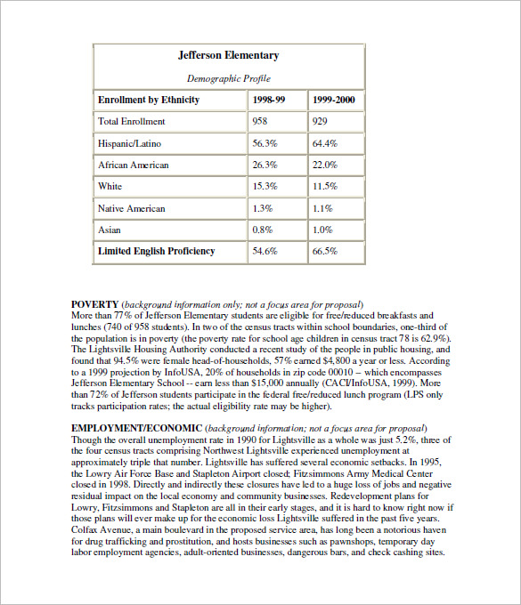 20 Funding Proposal Templates Word PDF Pages