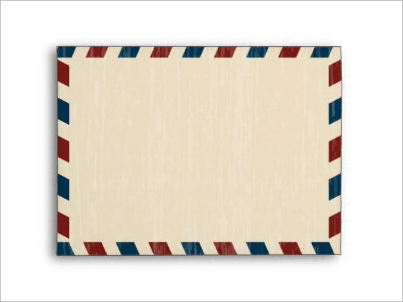 10 A7 Envelope Templates PSD AI EPS
