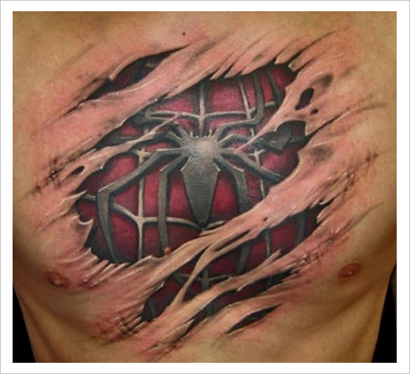 19+ Mind Blowing 3D Tattoo Designs & Arts