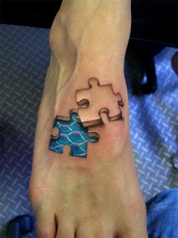 19+ Mind Blowing 3D Tattoo Designs & Arts