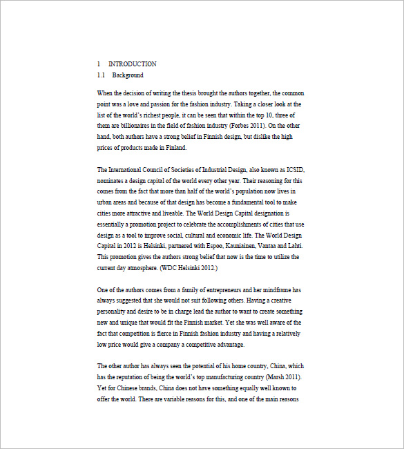 Business Plan For Fashion Brand Business Plan For Fashion Brand
