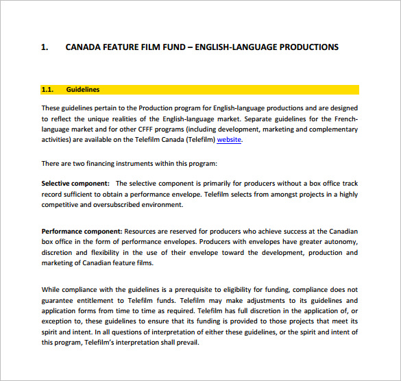 20+ Funding Proposal Templates - Word, PDF, Pages