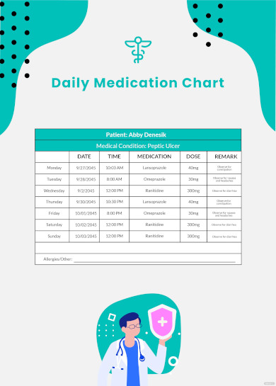 23+ Medication Chart Templates - DOC, PDF, Excel