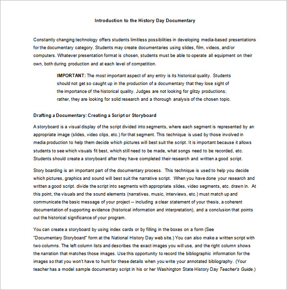 Script Outline Template 6 Free Word Excel PDF Format Download 
