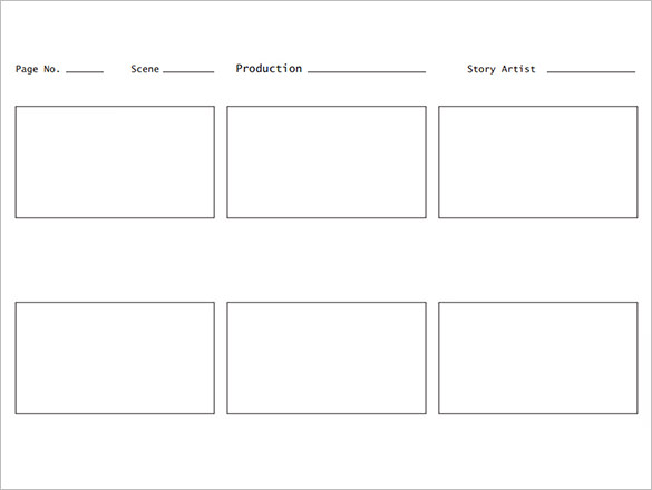 8+ Movie StoryBoard Templates - DOC, Excel, PDF, PPT