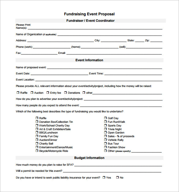 30+ Event Proposal Templates - PDF, DOC