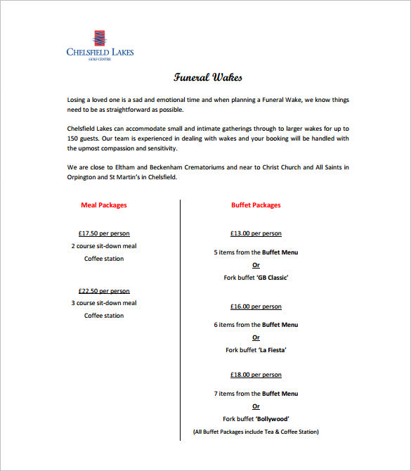 Funeral Notice Template - 13+ Free Word, Excel, PDF, PSD Format Download!