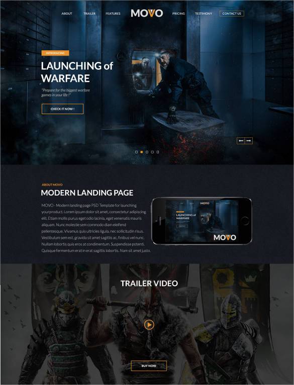45+ Gaming Website Themes & Templates