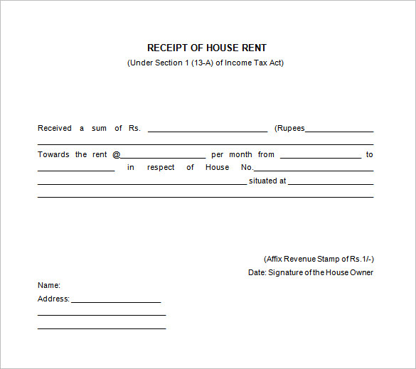 15+ Rent Receipt Templates - DOC, PDF