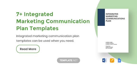 7 Integrated Marketing Communication Plan Templates PDF Word Pages 