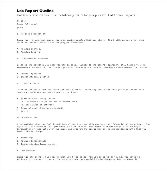 38+ Lab Report Templates - PDF, Google Docs, Word, Apple Pages