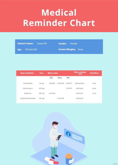 23+ Medication Chart Templates - DOC, PDF, Excel