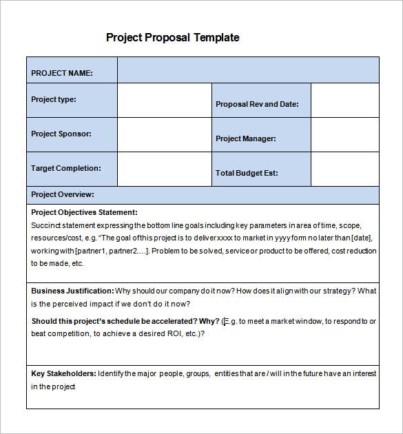 27+ Project Proposal Templates - PDF, DOC
