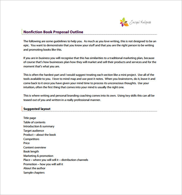 Book Proposal Template - 15+ Free Word, Excel, PDF Format Download