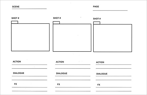 9+ Comic Storyboard Templates - DOC, PDF