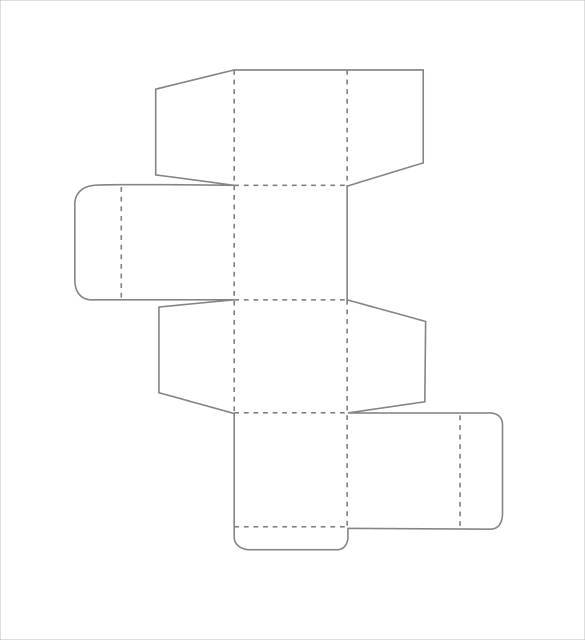 18 Paper Cube Templates PDF DOC