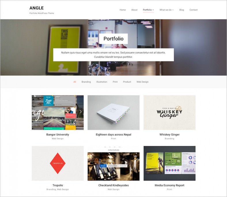 51+ Portfolio WordPress Themes & Templates