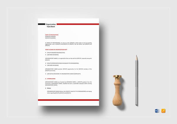 35+ Fact Sheet Templates - PDF, DOC, Apple Pages, Google Docs