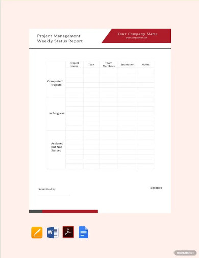 45+ Weekly Report Templates - DOC, Excel, PDF
