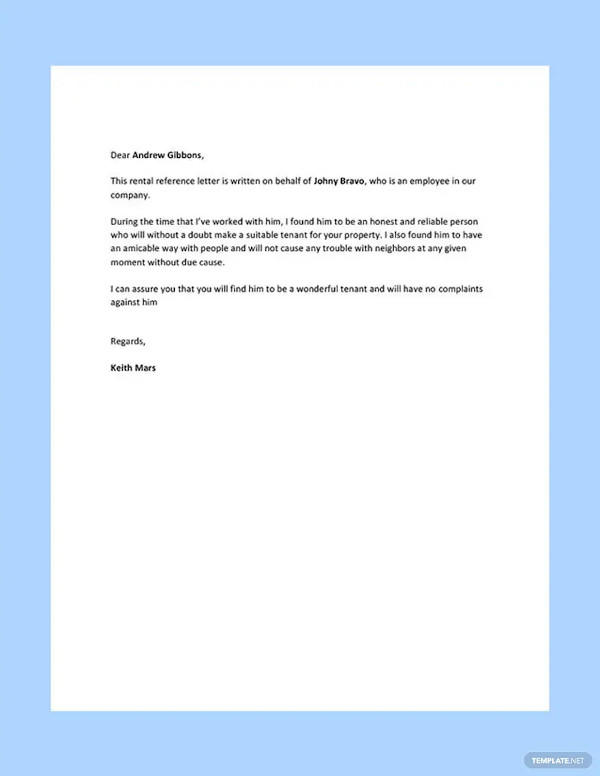 25+ Reference Letter Templates - DOC, PDF
