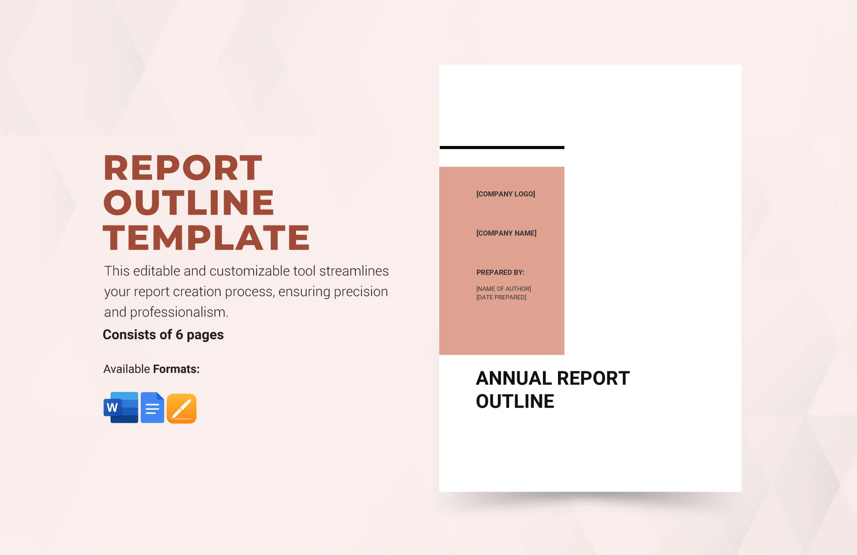 35+ Outline Templates - Free Word, PDF, PSD, PPT