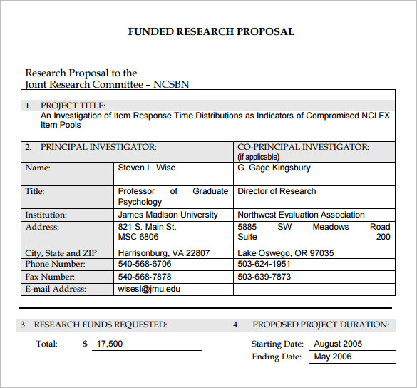 23+ Funding Proposal Templates - DOC, PDF, Excel, Apple Pages, Google Docs