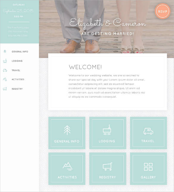 32+ Wedding Website Themes & Templates