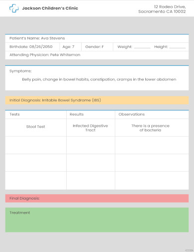 15+ Patient Chart Templates - DOC, PDF, Excel
