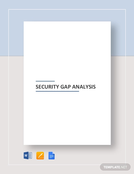 17+ Gap Analysis Report Templates - Word, PDF, Google Docs