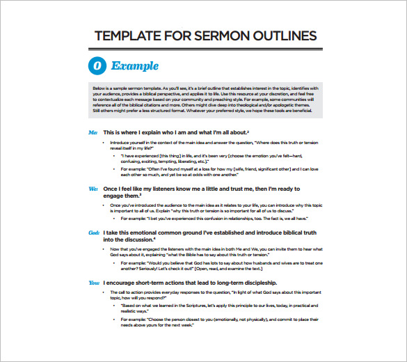 Free Printable Sermon Outlines PRINTABLE TEMPLATES Free Printable Sermon Outlines PRINTABLE TEMPLATES
