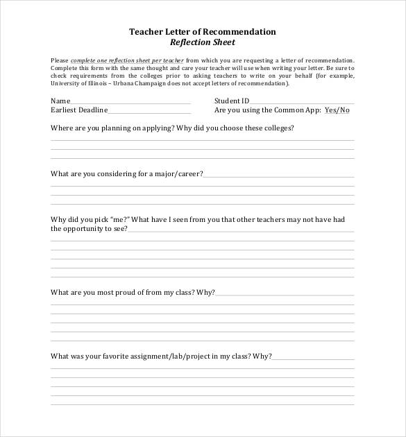 Free 28+ Letters of Recommendation for Teacher - PDF, DOC