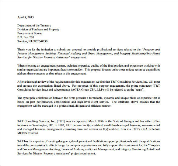 Technical Proposal Template - 19+ Free Word, Excel, PDF Format Download!