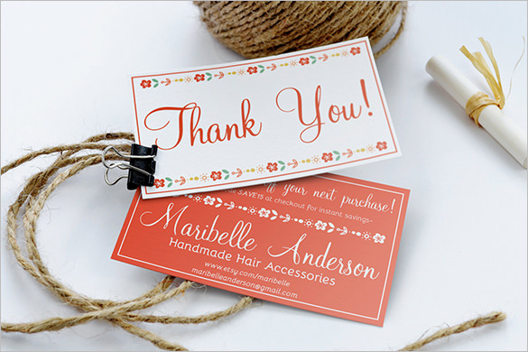 Bussines Thank You For Your Order Template Thank You Card Fully Editable Instant Download 